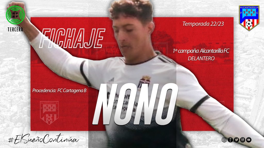 Alcantarilla FC ficha al delantero Nono y renueva al centrocampista ...