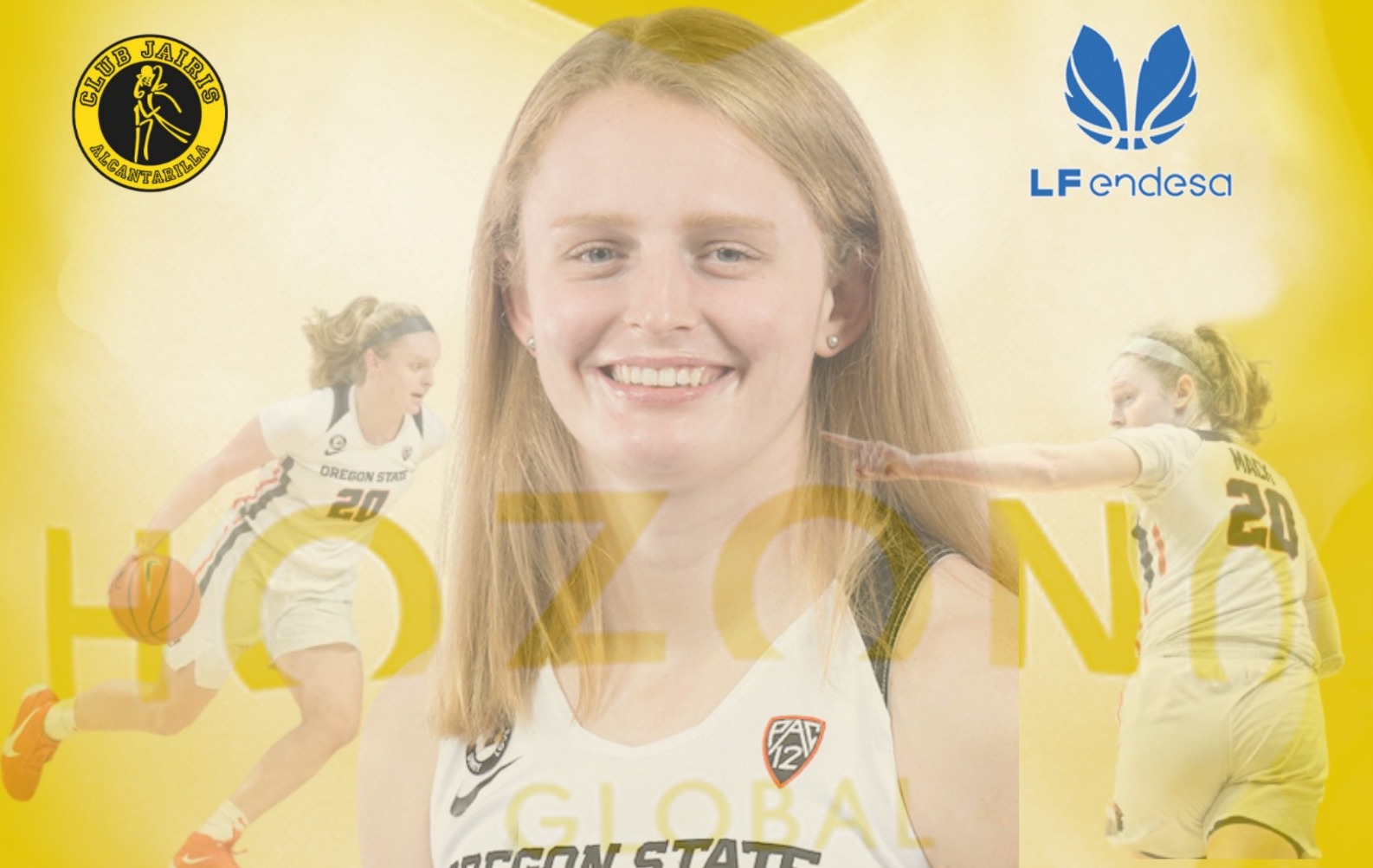 La pívot americana Ellie Mack, nueva jugadora del Hozono Global Jairis ...