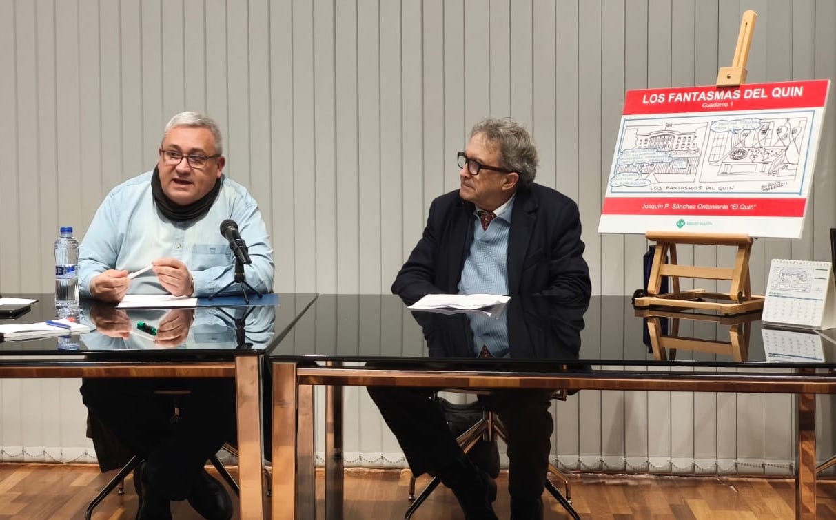 El Quin presenta hoy martes su libro de viñetas en Murcia, en Expo ...